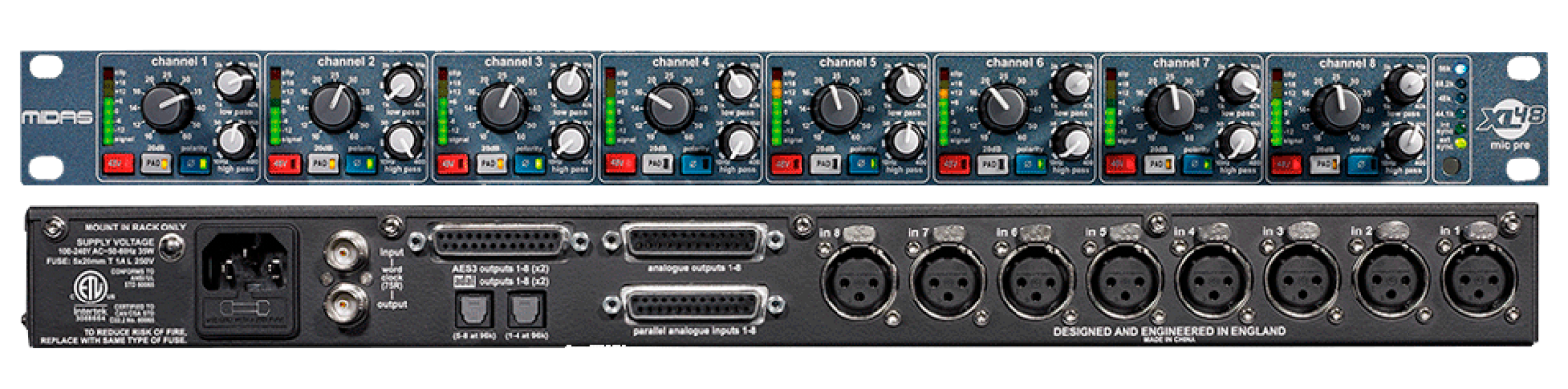 Midas - Pré-ampli XL 48 - All Events